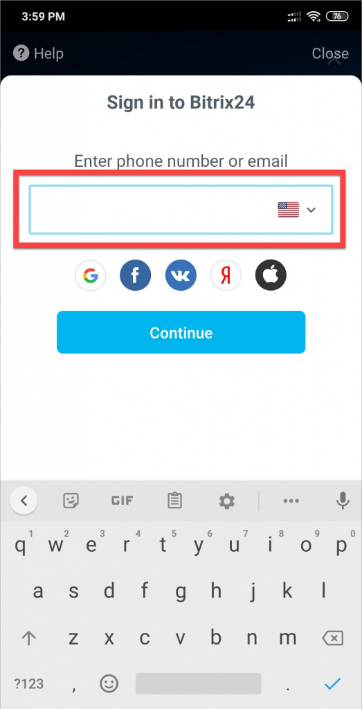 Start working in your Bitrix24 using the Mobile app