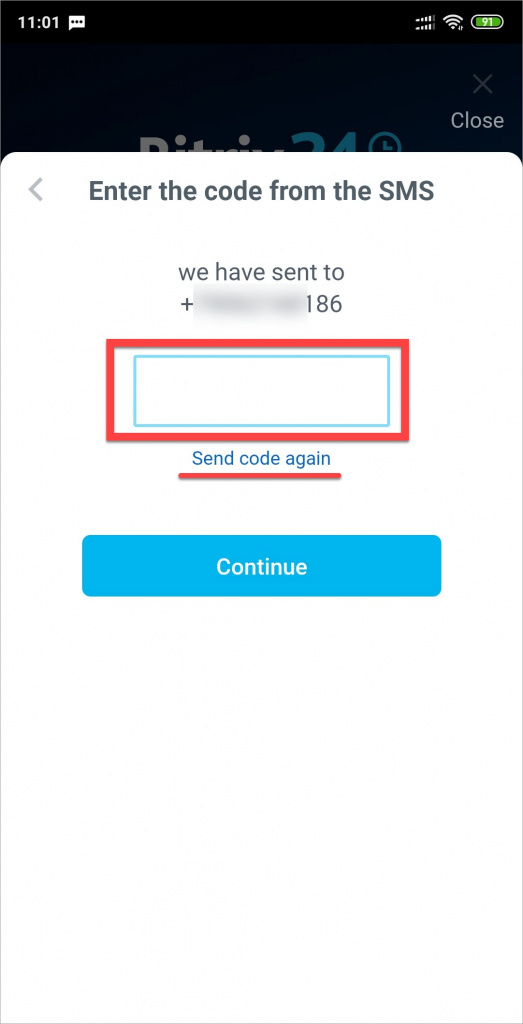 Start working in your Bitrix24 using the Mobile app