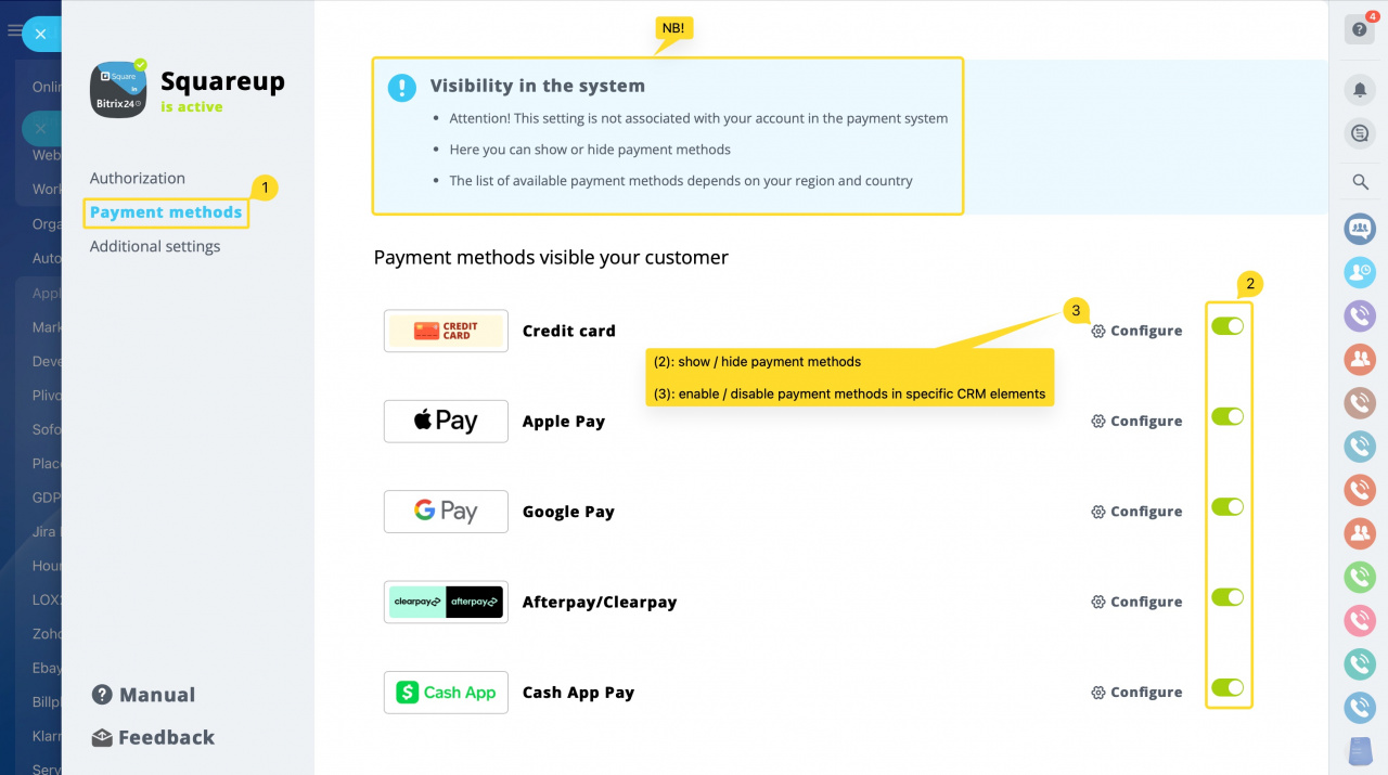 Squareup Integration